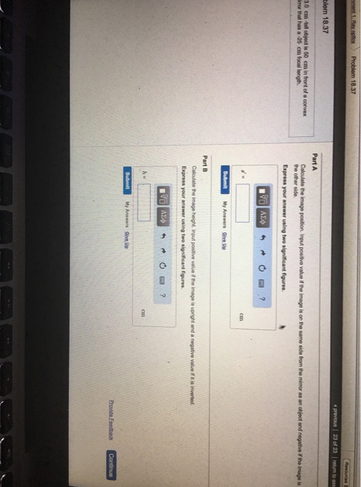 3.0 cm -tall object is 50 cm in front of a convex | Chegg.com