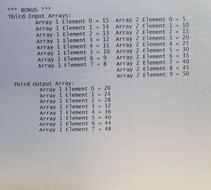 Solved Description For the lab assignment, you need to | Chegg.com
