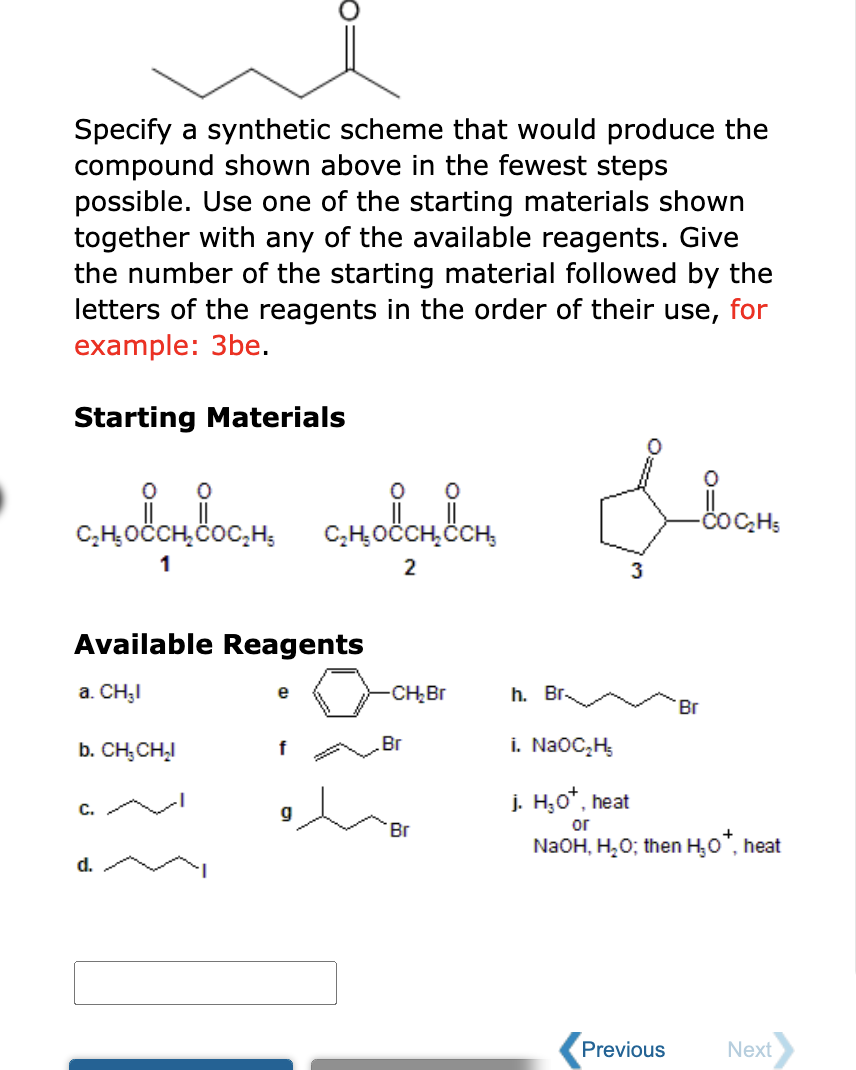 Solved Specify a synthetic scheme that would produce the | Chegg.com