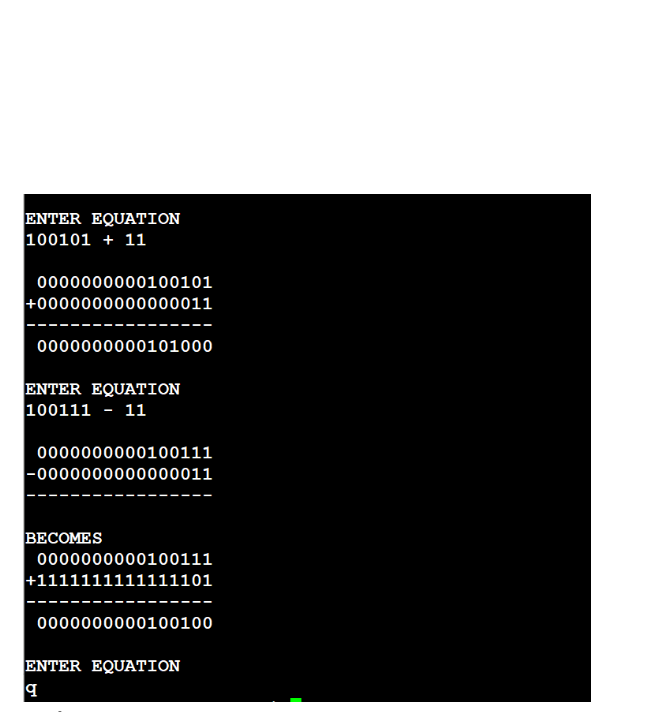 Solved You are to write a program that will do both addition | Chegg.com