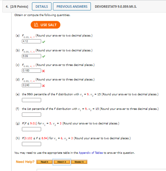 Solved 4. [2/8 Points) DETAILS PREVIOUS ANSWERS DEVORESTATO | Chegg.com