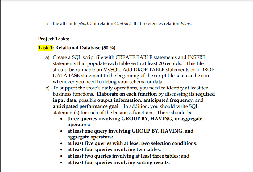 Solved Assignment: Consider the below schema (primary keys | Chegg.com