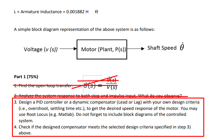 Solved Please answer only parts 3 and 4. 3. Design a PID | Chegg.com