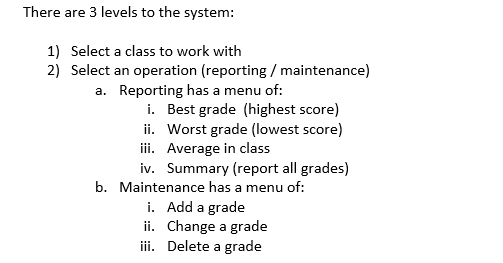 Solved For this assignment, you are to write a student grade | Chegg.com