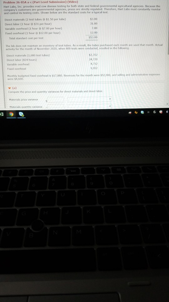 Solved Problem 26-05A a c (Part Level Submission) (Video) | Chegg.com