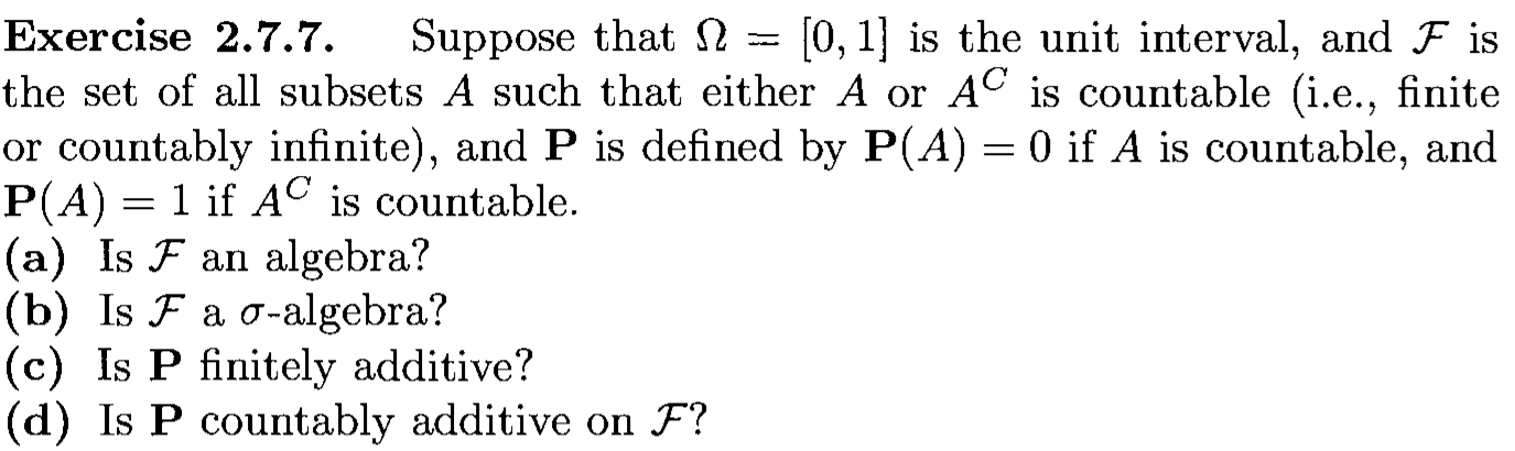 Solved Exercise 2.7.7. Suppose that 2 [0, 1] is the unit | Chegg.com