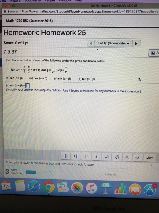Solved Do Homework-Clinecela McCal ? Secure | | Chegg.com