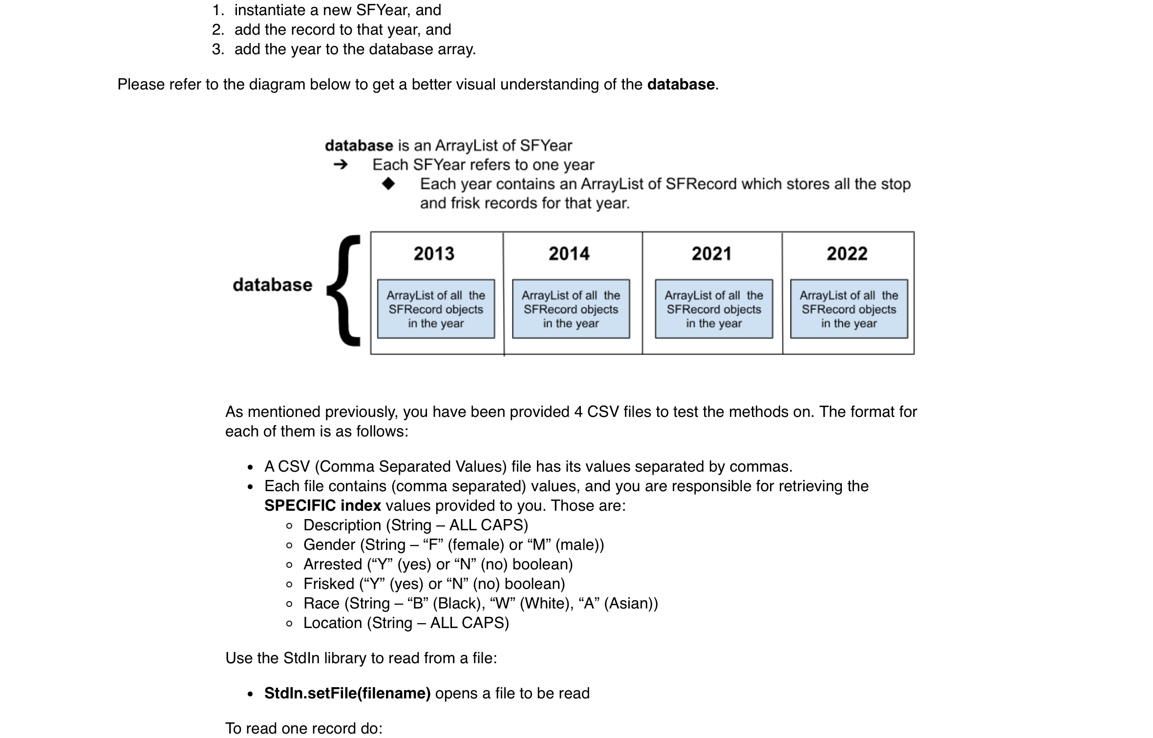 Solved The class contains 1 (one) instance variable: - | Chegg.com