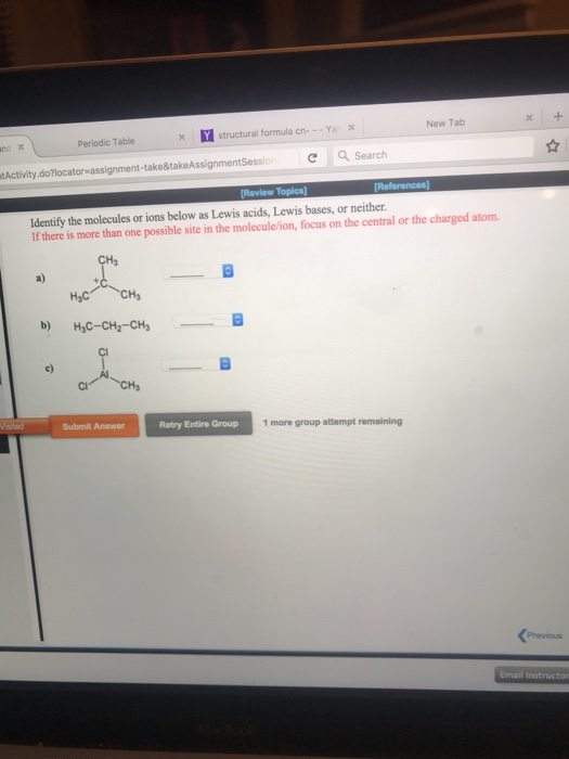 Solved New Tab Periodic Table Y structural formula cnYa nd x | Chegg.com