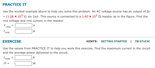 Solved GOAL Perform basic AC circuit calculations for a | Chegg.com