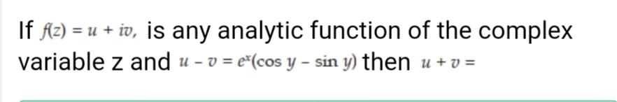 Solved If A(z) = u + iv, is any analytic function of the | Chegg.com