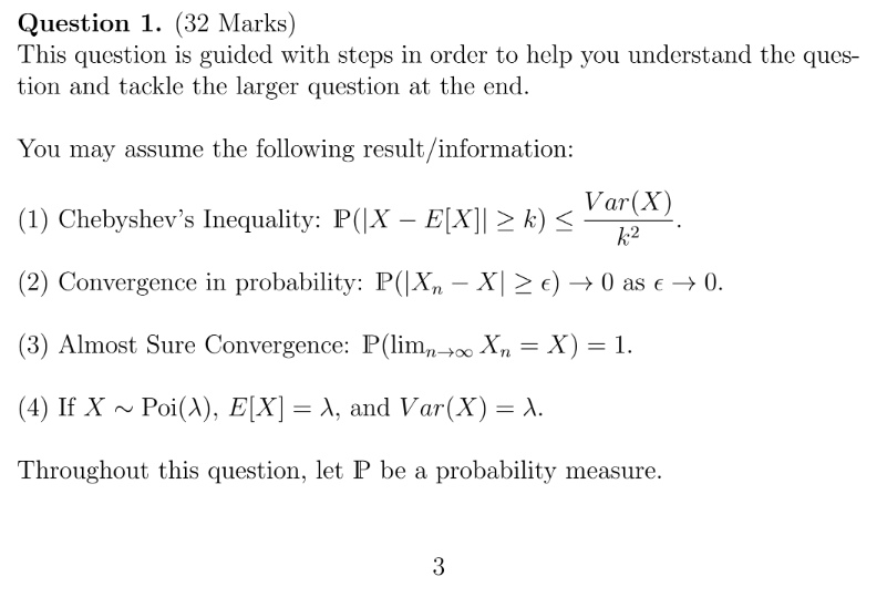 Solved Question 1. (32 Marks) This question is guided with | Chegg.com