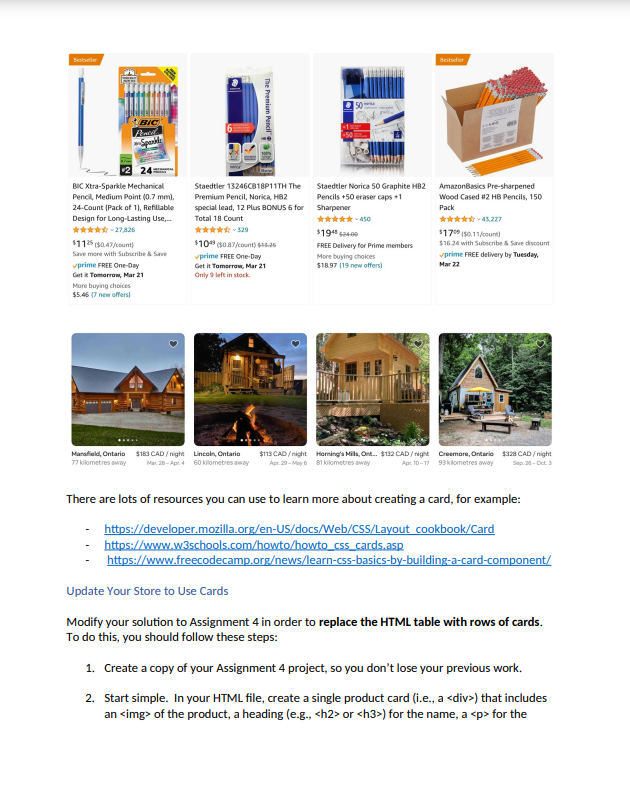 Solved WEB222 Assignment 5 Overview This assignment is | Chegg.com