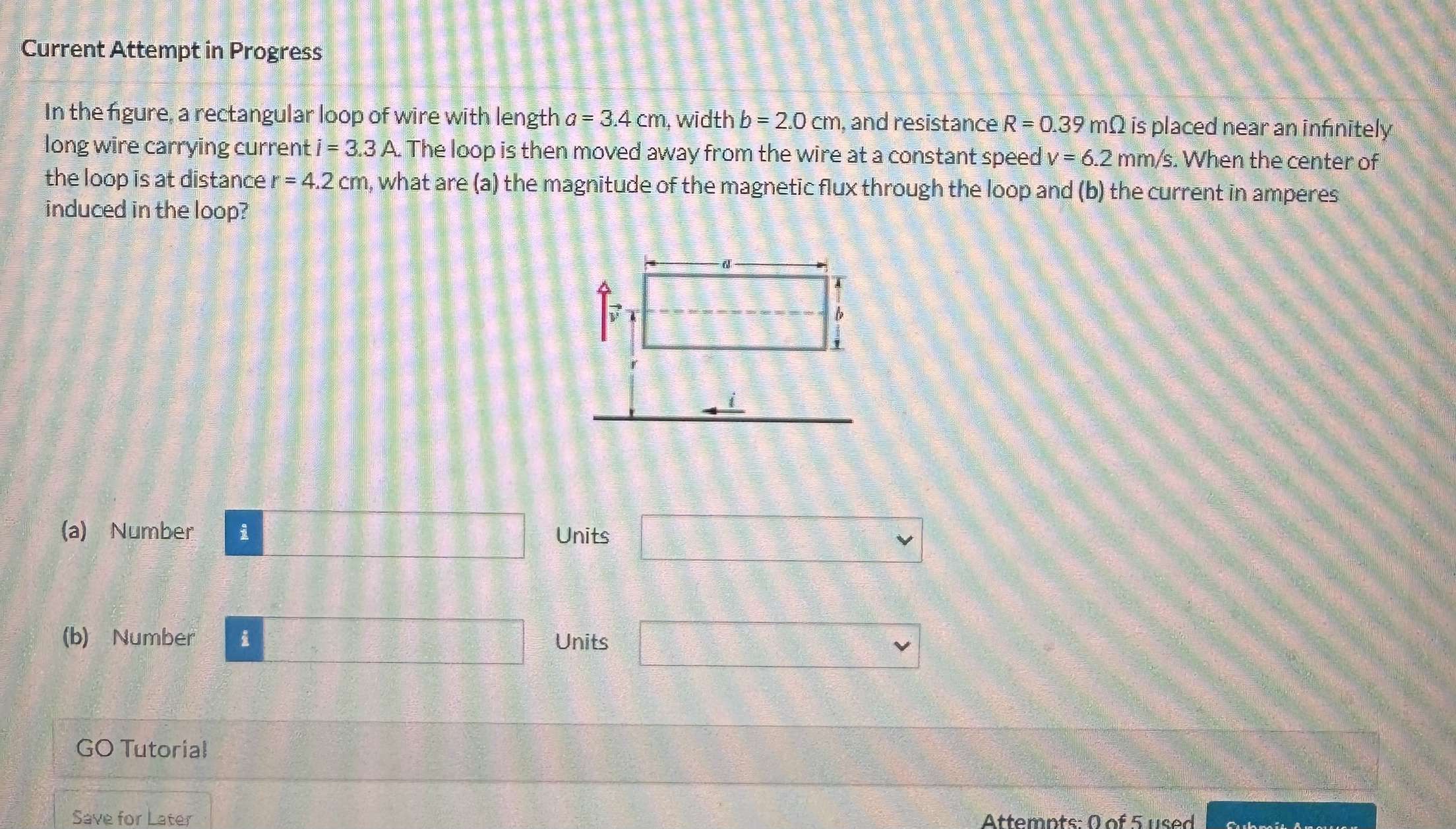 Solved In the figure, a rectangular loop of wire with length | Chegg.com