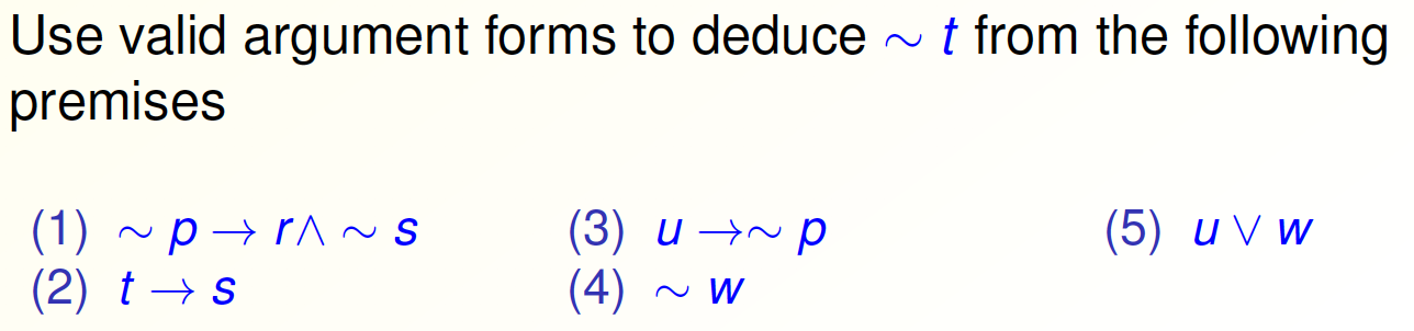 Solved Table 2.3.1 Valid Argument Forms Modus Ponens | Chegg.com