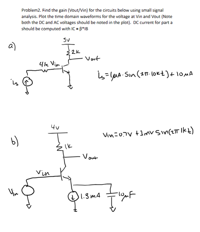 Solved For all the problems in this set: Assume β=100 and | Chegg.com
