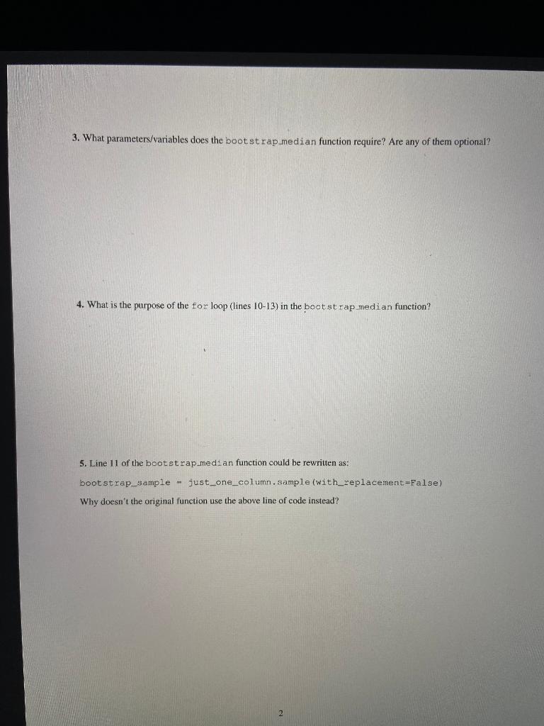 Solved Consider the following Python function and answer the | Chegg.com