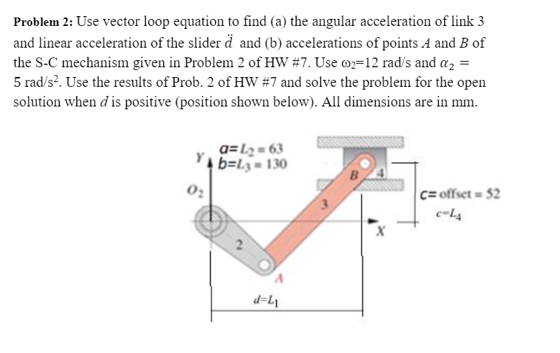 Solved Problem 2: Use vector loop equation to find (a) the | Chegg.com