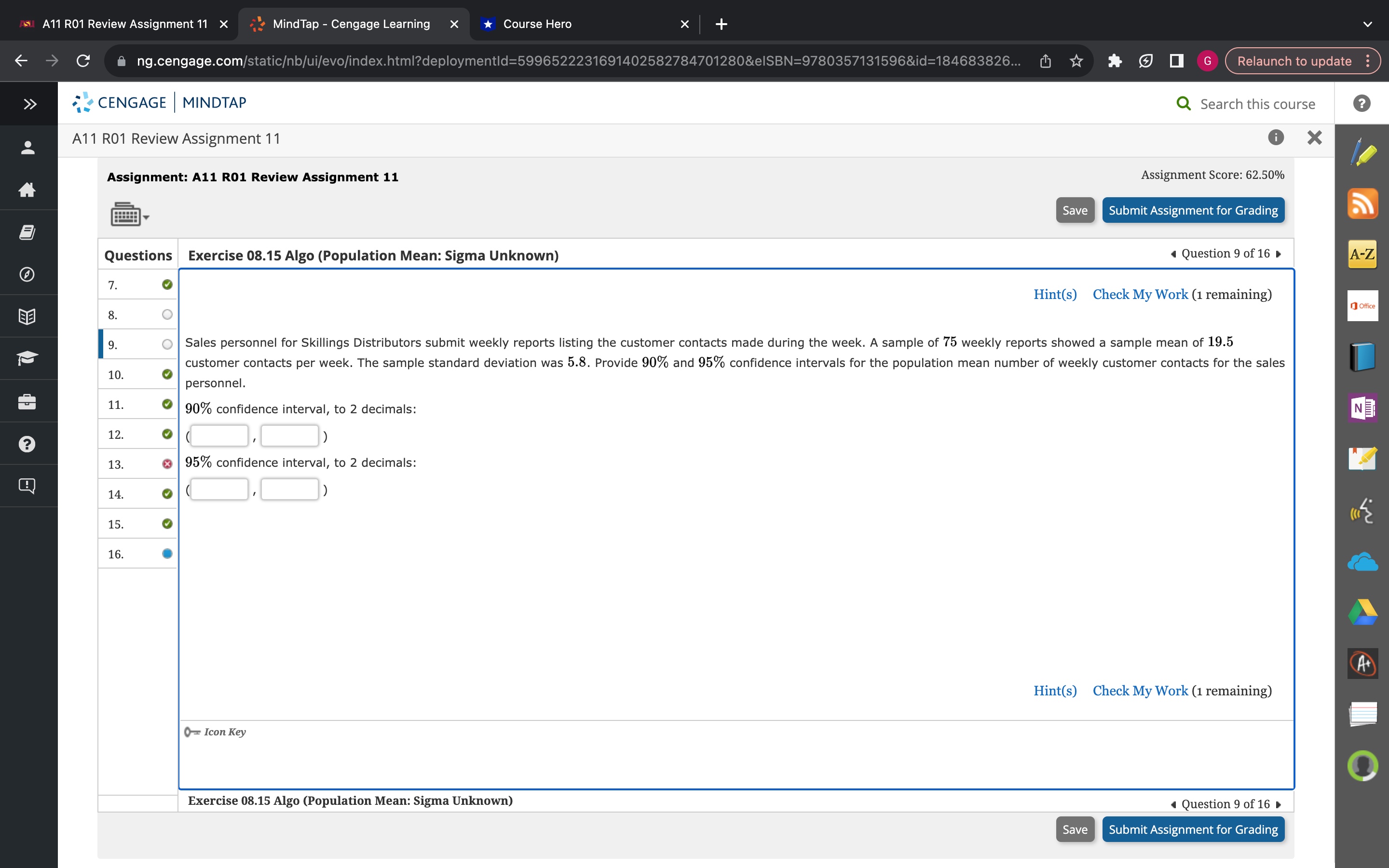 Solved Assignment: A11 R01 Review Assignment 11 Assignment | Chegg.com