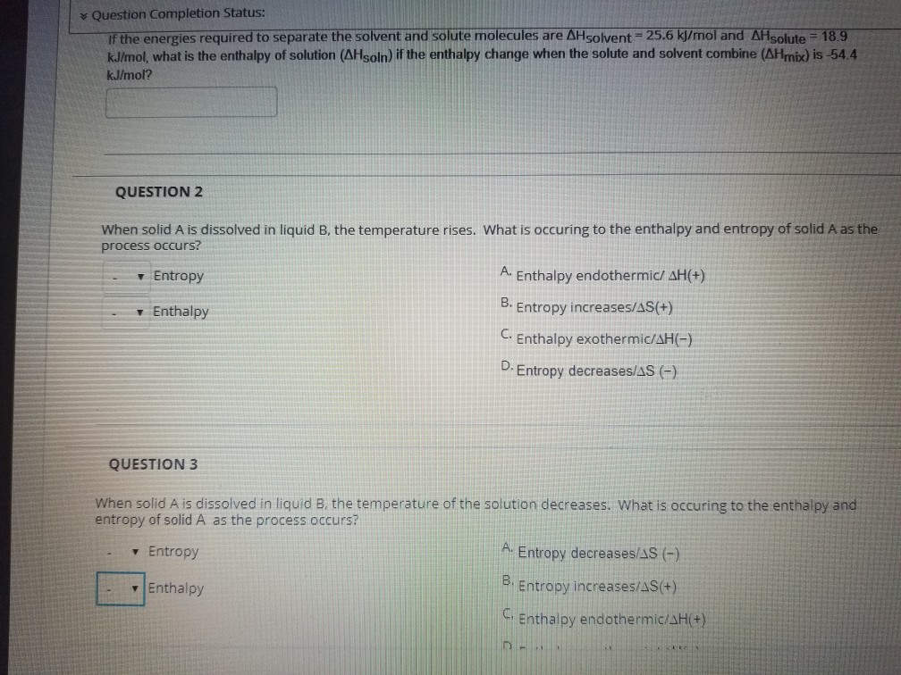 Solved Question Completion Status: | Chegg.com
