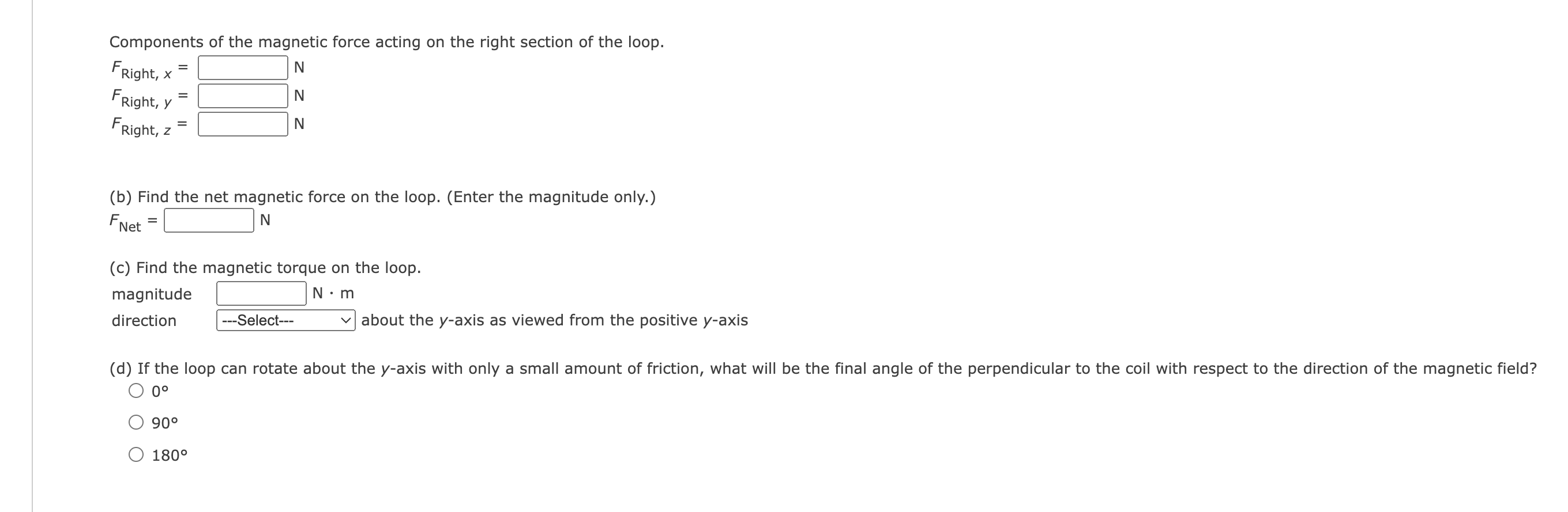 Solved ength and width are measured along the z and y-axes, | Chegg.com
