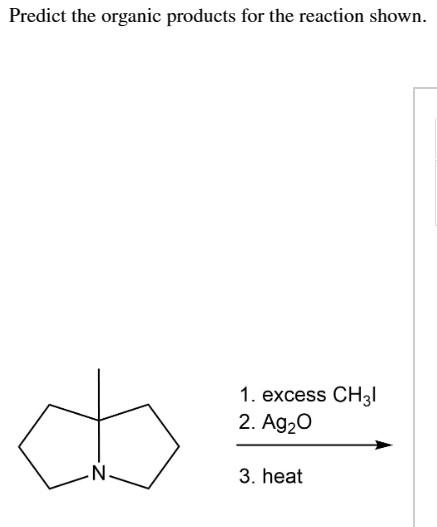 Solved Predict the organic products for the reaction shown. | Chegg.com