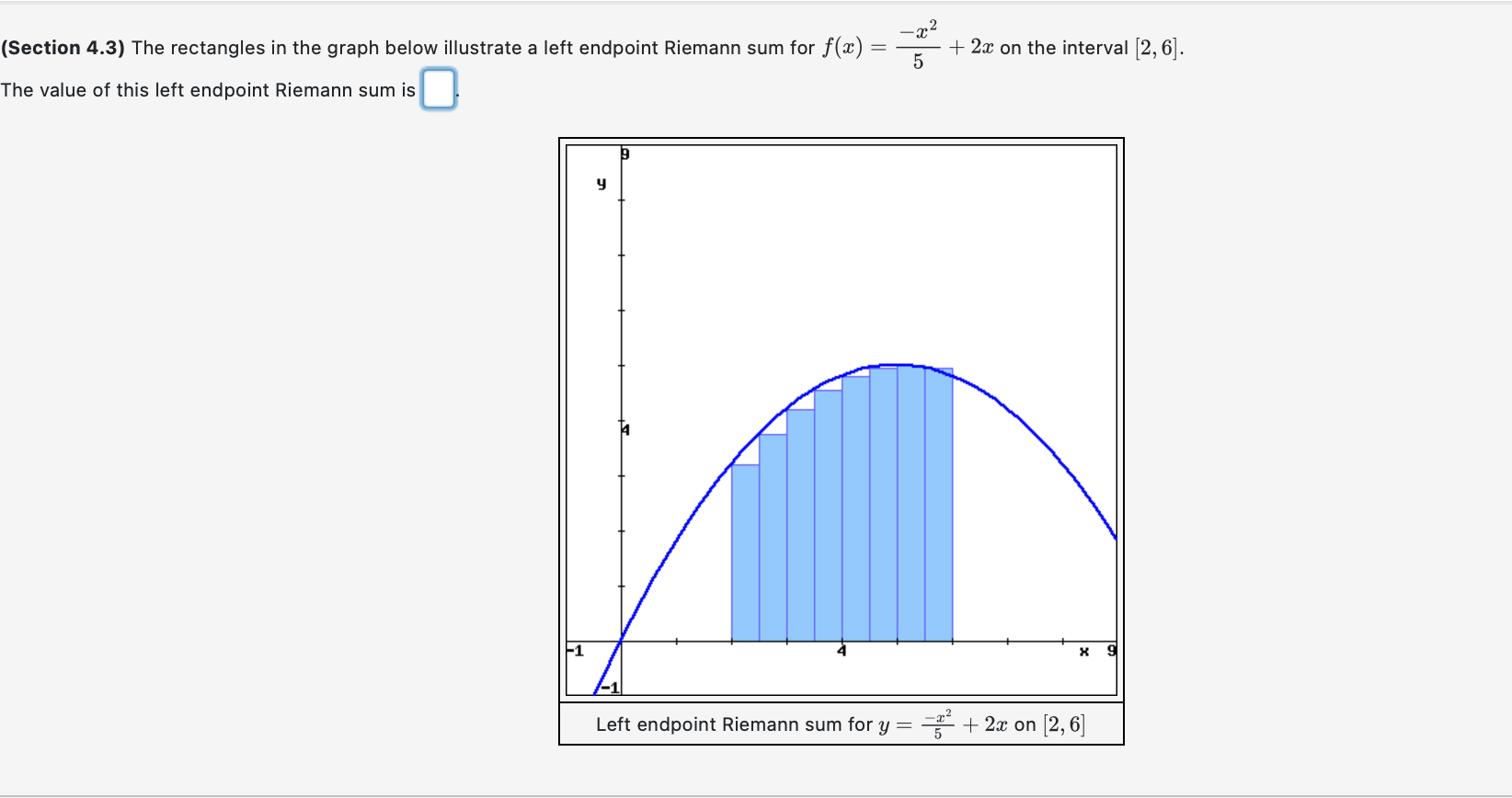 Solved Section 4.3) The rectangles in the graph below | Chegg.com