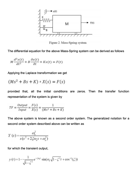Solved Experiment 3 Performance of First order and second | Chegg.com