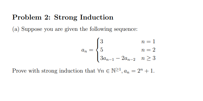 Solved (a) Suppose you are given the following sequence: | Chegg.com