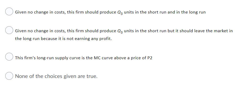 Solved Price ATC MC AVC P4 P3 P2 PI Q, Q2 Q3 Q4 Quantity | Chegg.com