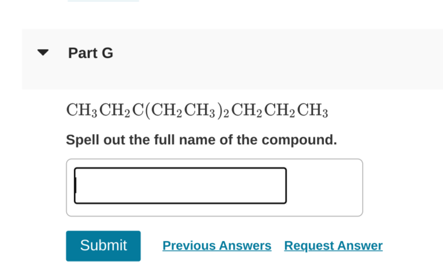 Solved Part A What is each compound's systematic name? CH3 | Chegg.com