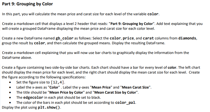 PYTHON ONLY USE THESE numpy, pandas, and | Chegg.com