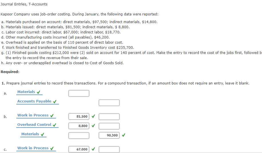 solved-journal-entries-t-accounts-kapoor-company-uses-chegg