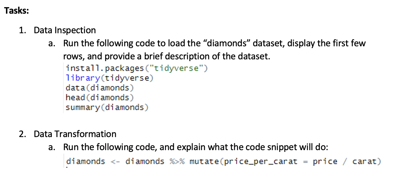 Solved perform an Exploratory Data Analysis on the | Chegg.com