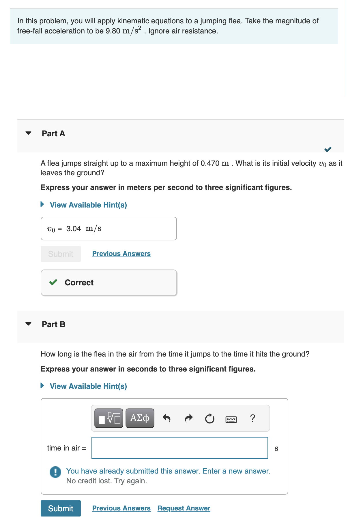 Solved In this problem, you will apply kinematic equations | Chegg.com