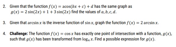 Solved Find the equation of a quadratic that intersects | Chegg.com