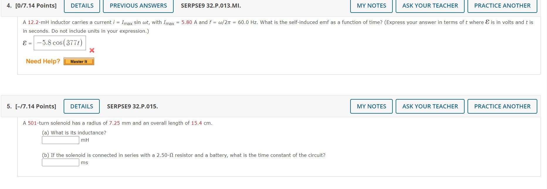 Solved in seconds. Do not include units in your expression.) | Chegg.com