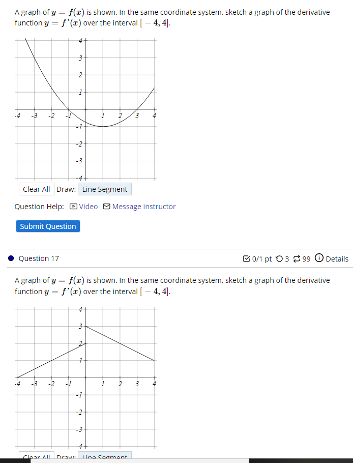 Solved A graph of y = f(x) is shown. In the same coordinate | Chegg.com