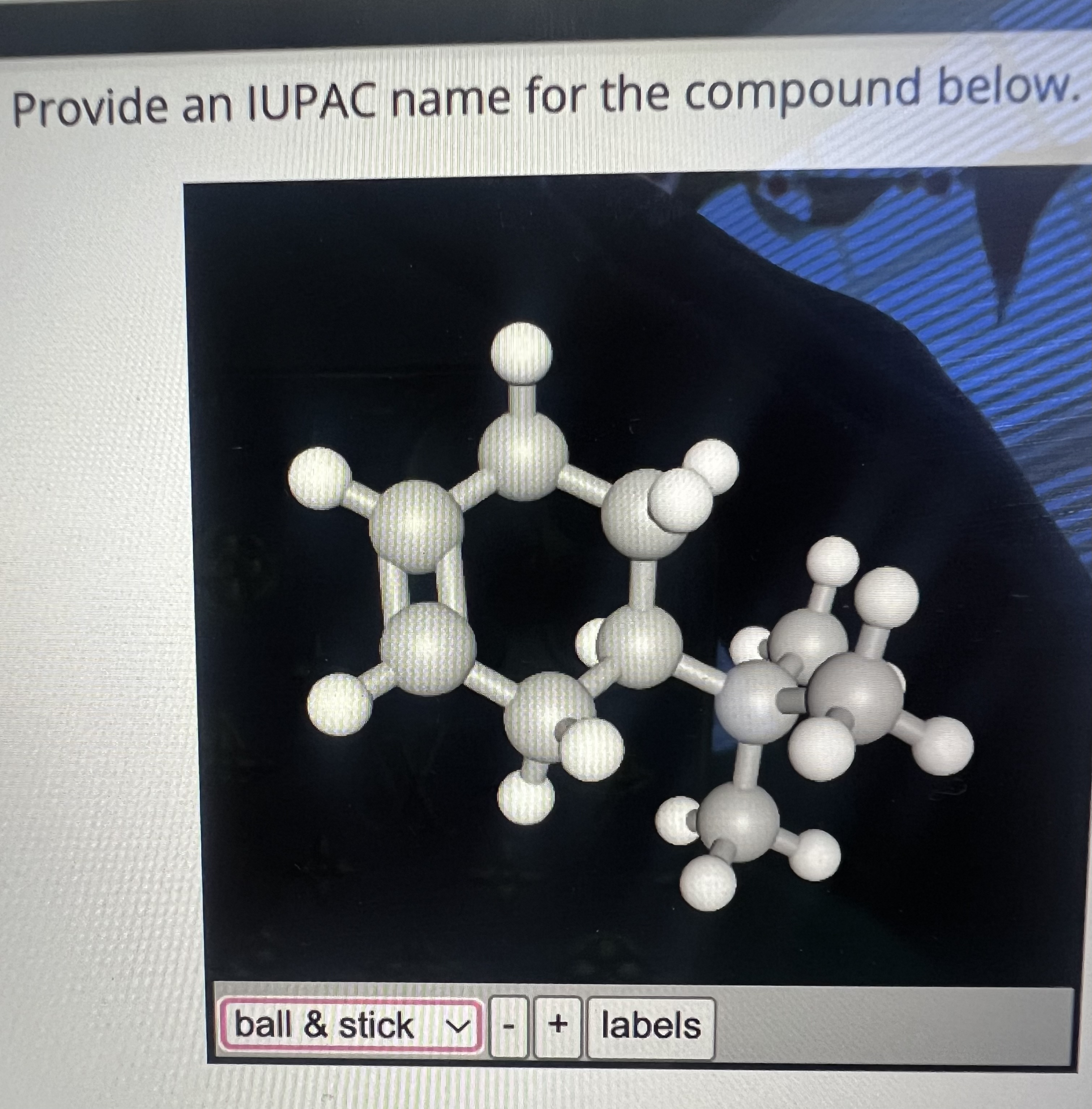 Solved Provide an IUPAC name for each of the compounds | Chegg.com