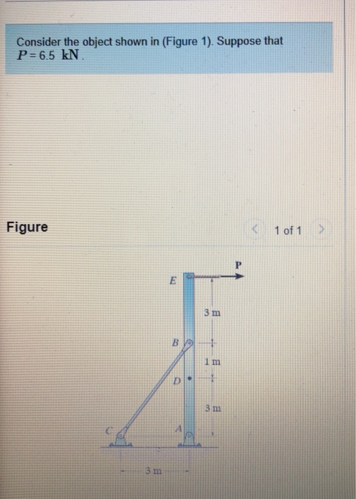 Solved Consider the object shown in (Figure 1). Suppose that | Chegg.com