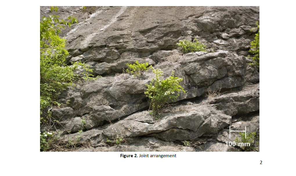 Solved Locations (Site 1) - A competent limestone at | Chegg.com