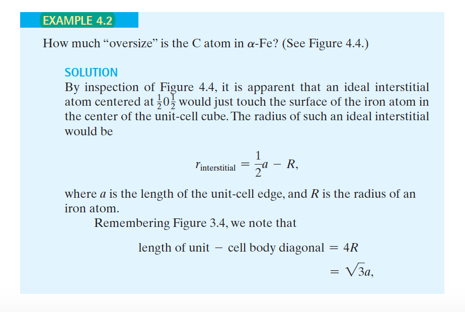 Solved 2. Interstitial solid solution essentially has an | Chegg.com