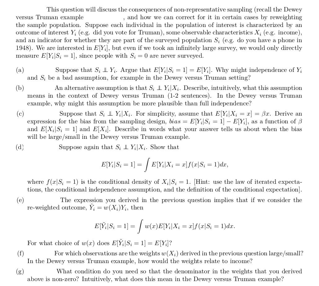 This question will discuss the consequences of | Chegg.com