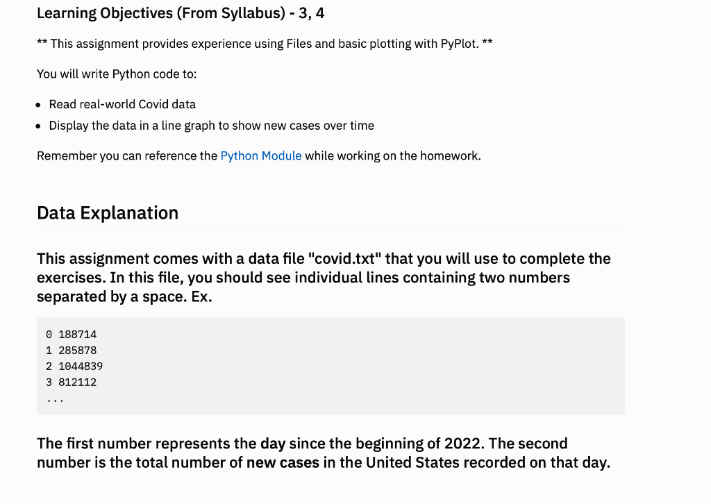 Solved Learning Objectives (From Syllabus) - 3, 4 ** This | Chegg.com