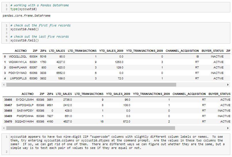 Using Jupyter Notebook Python answer the following | Chegg.com