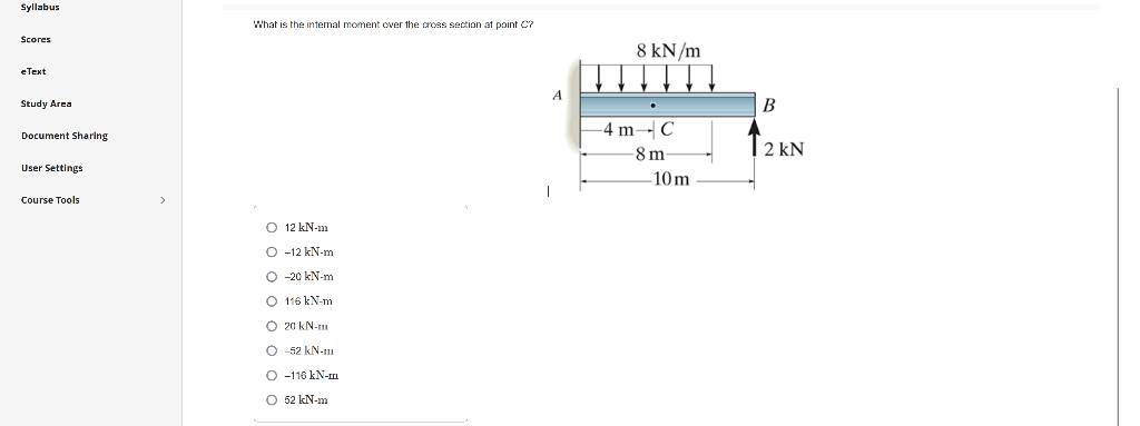 Solved Syllabus Scores eText Study Area Document Sharing | Chegg.com
