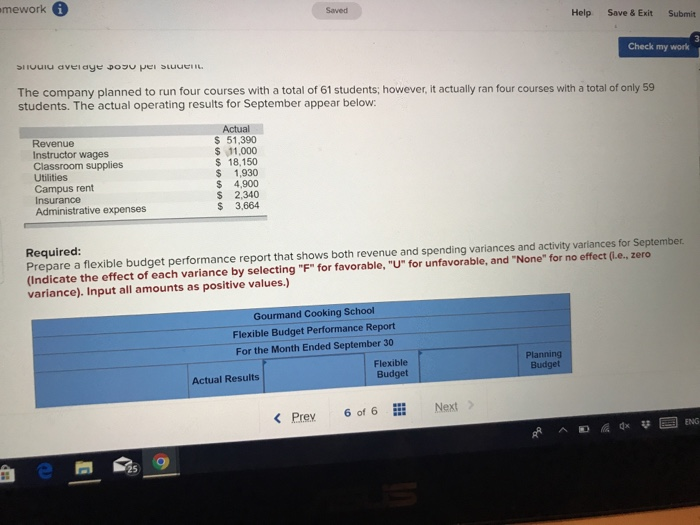 Solved ework Saved Help. Save & Exit Submit Check my work | Chegg.com