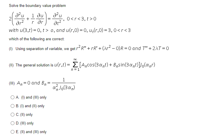 Solved Solve the boundary value problem | Chegg.com