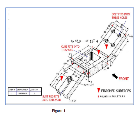Solved Steps to follow:1. ﻿Create an Assembly Drawing.2. | Chegg.com