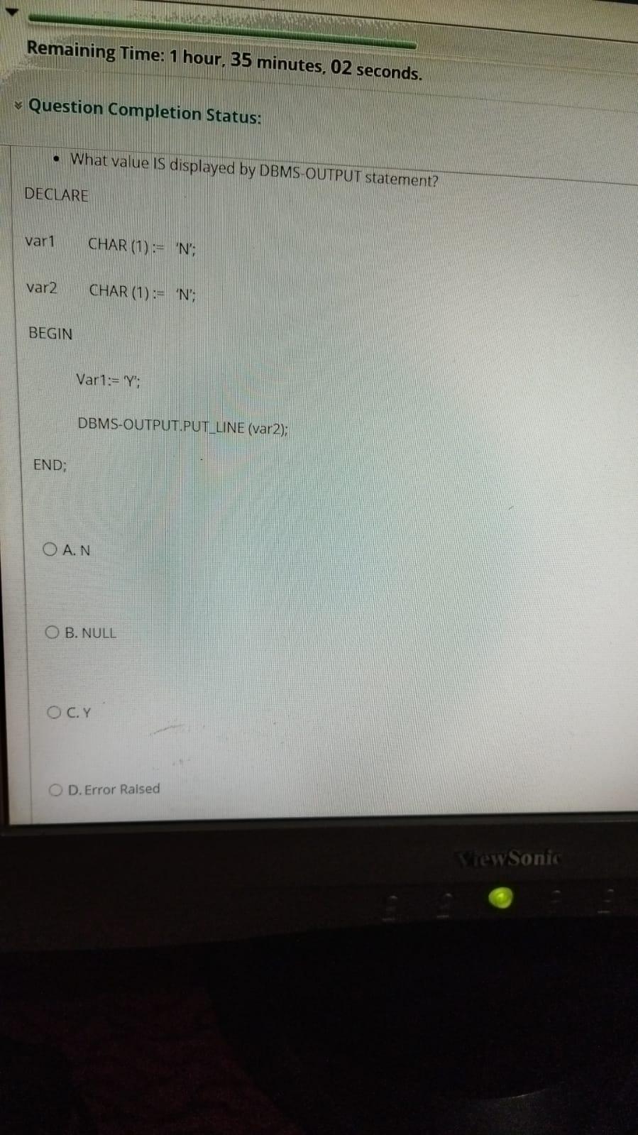 Solved Remaining Time: 1 hour, 35 minutes, 21 seconds. * | Chegg.com
